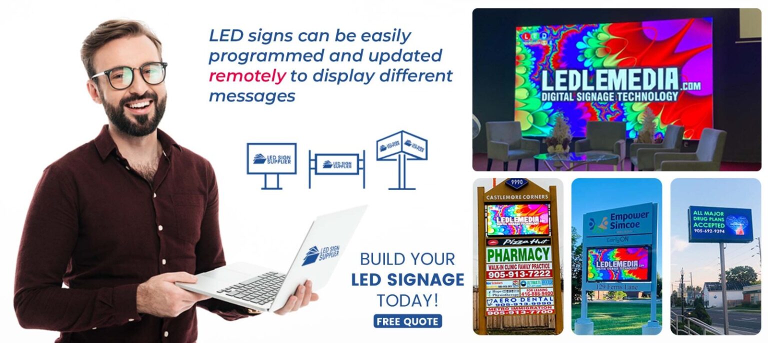 LED Pylon / Post Signs – LED Sign Supplier